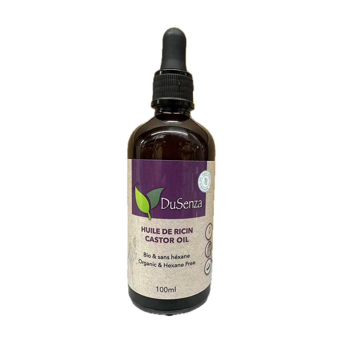 Huile de Ricin Bio - DuSenza - Aromathérapie et produits naturels